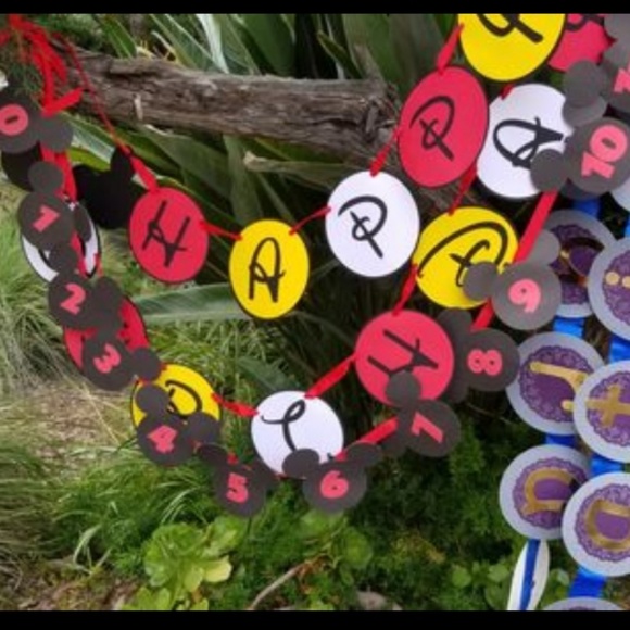 Other | 2 Mickey Mouse Banners | Poshmark